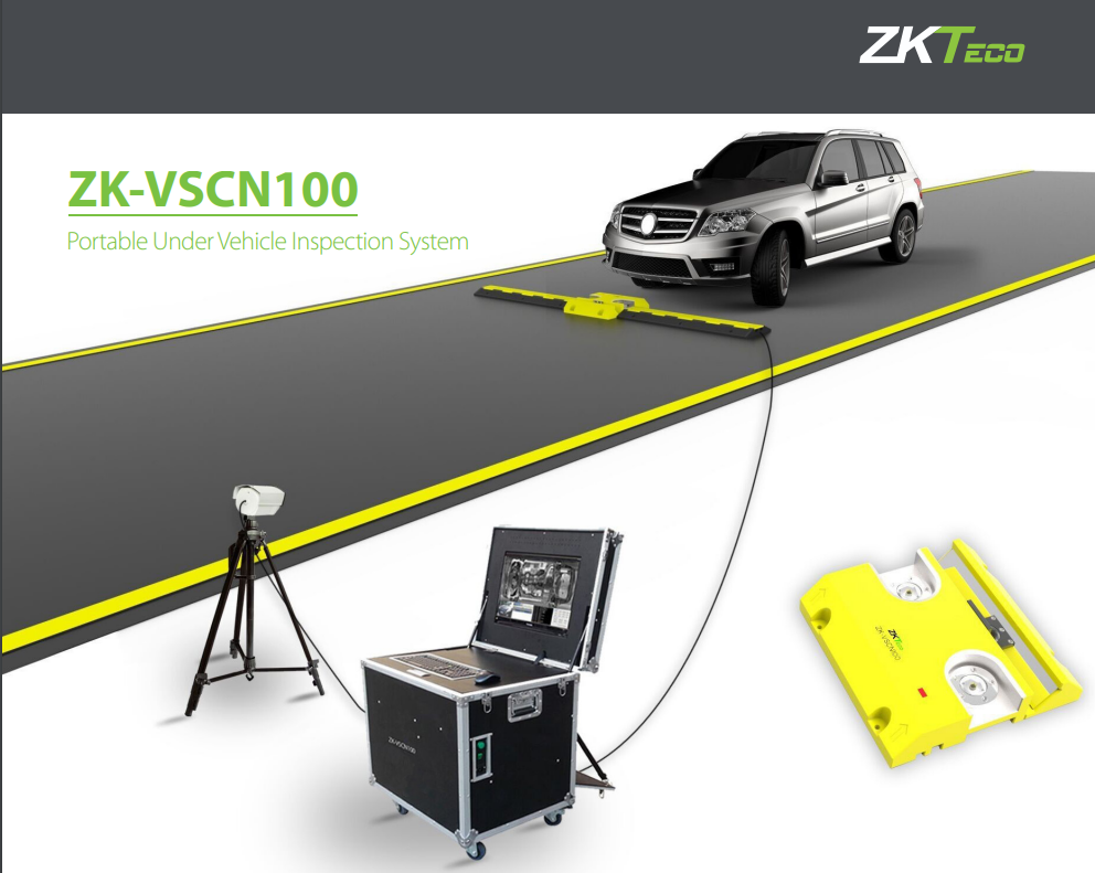 ZKTeco ZK-VSCN100 Portable Under Vehicle Inspection System